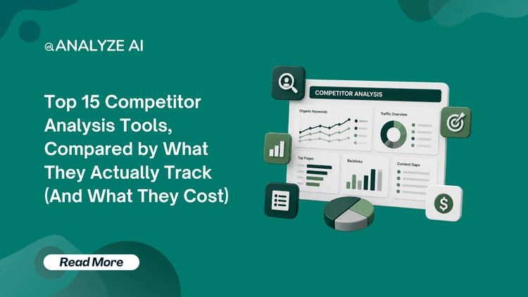 Competitor Analysis Tools: 15 Best Picks Compared